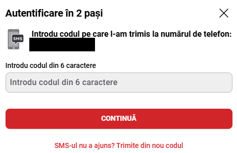 Autentificare în doi pași